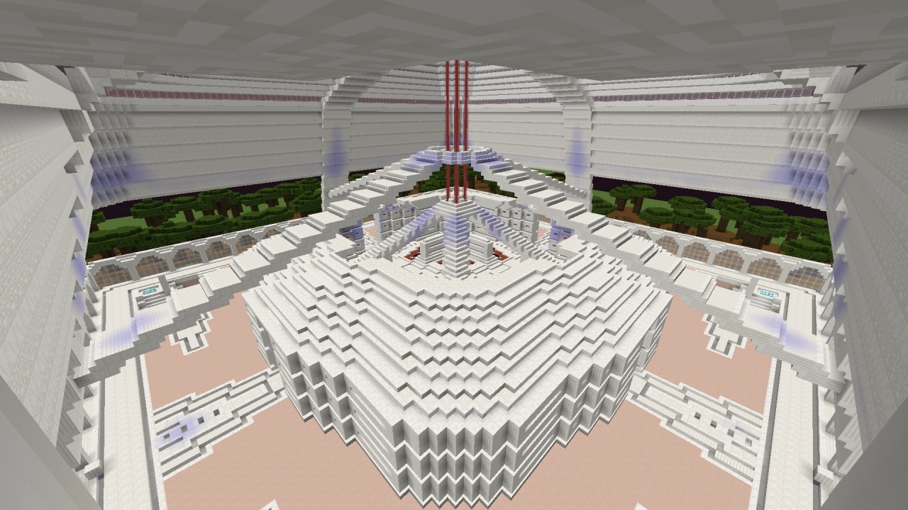 Huge Faction Spawn With Custom Terrain And Shop! Minecraft Map