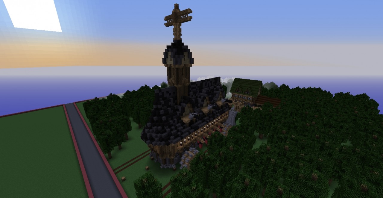 The Evil War Church Minecraft Map