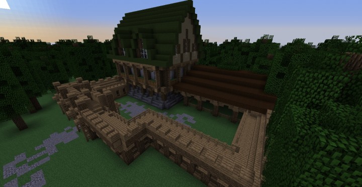 The Evil War Church Minecraft Map