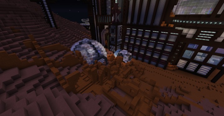 The Mars City:1 Incident Minecraft Map