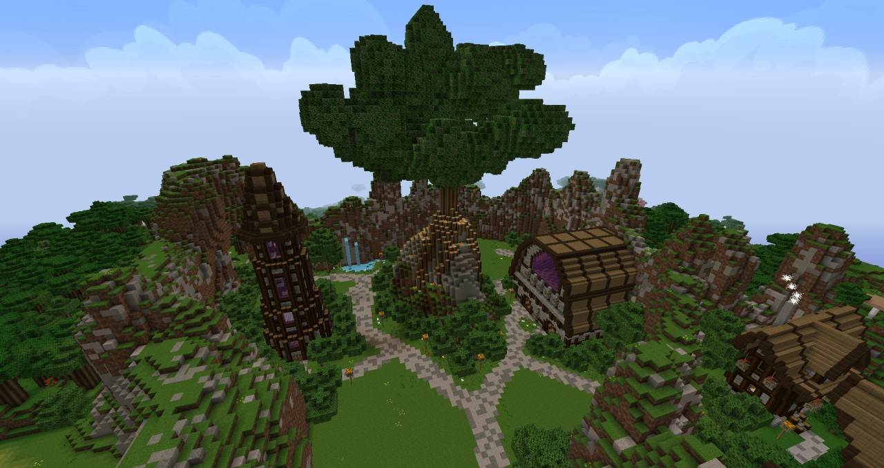 The Big Tree Spawn Minecraft Map