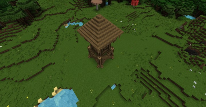 A Wooden Watch Tower Minecraft Map