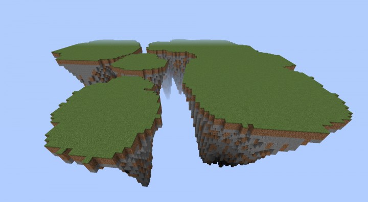 Floating Island Generator [1.8] - Command block powered Minecraft Project