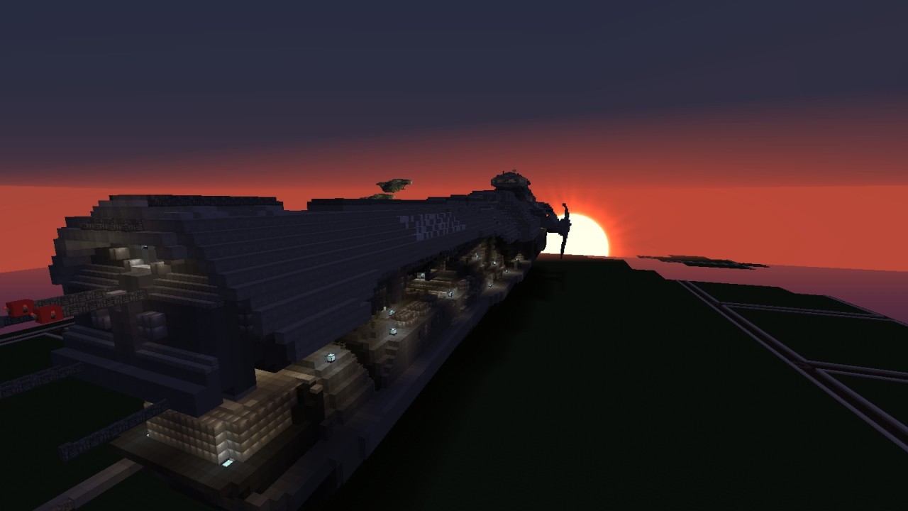 Strident Class Heavy Frigate Minecraft Map