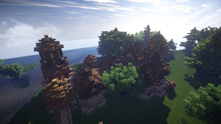 Orcish Village Minecraft Map