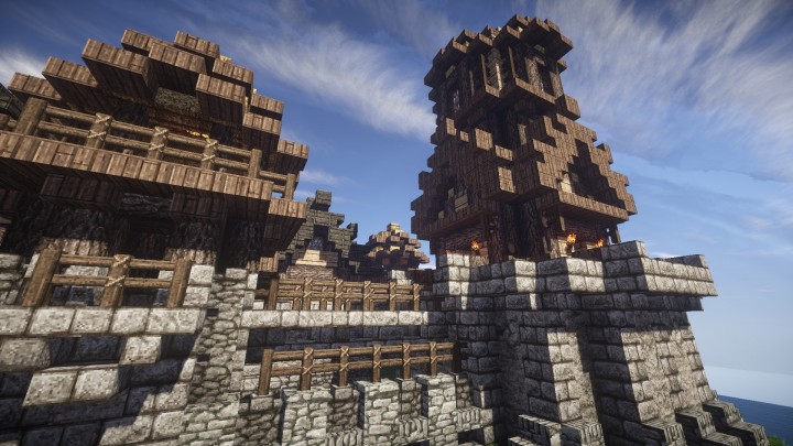 Orcish Village Minecraft Map