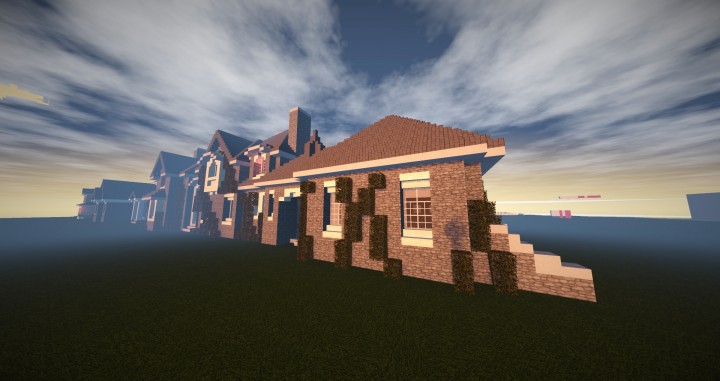 Stone Mansion ECS Minecraft Map