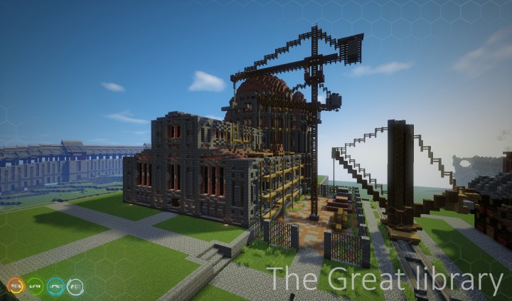The Old Library Minecraft Map
