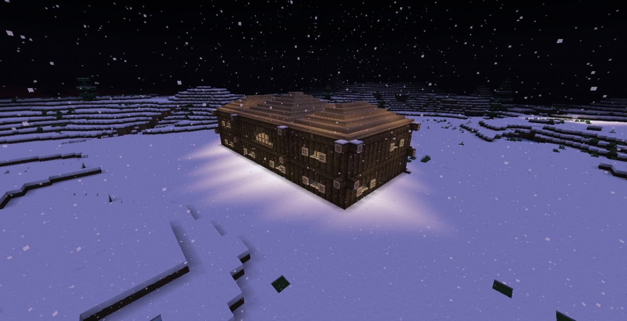 Snow house Minecraft Map