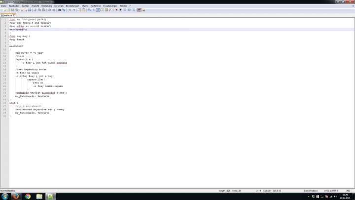 CommandBlockScript Minecraft Mod