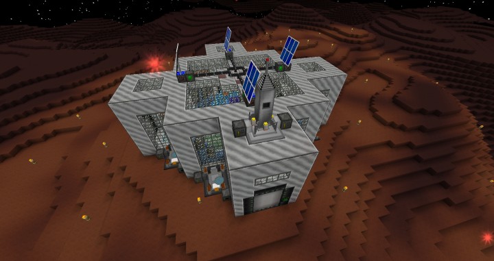 Mars project Minecraft Map