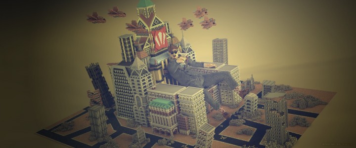 The Dictator's Throne [Solari vs Gazamo Build Battle] Minecraft Map