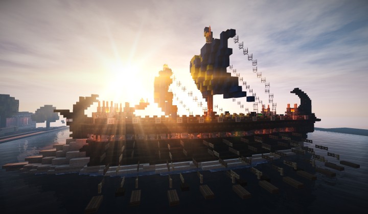 Ancient Greek Bireme Minecraft Map