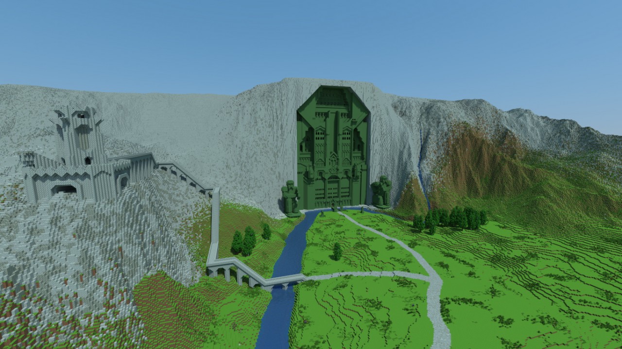 Middle Earth Minecraft Map