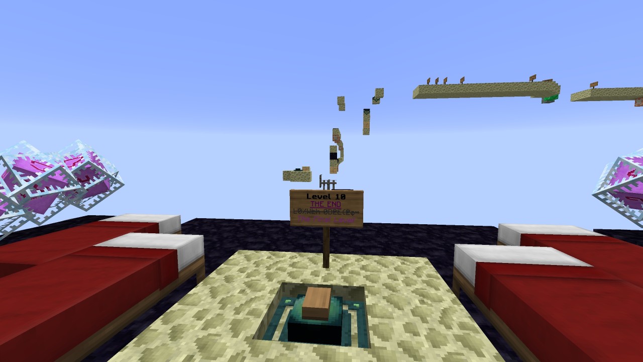 Elemental Parkour Minecraft Map