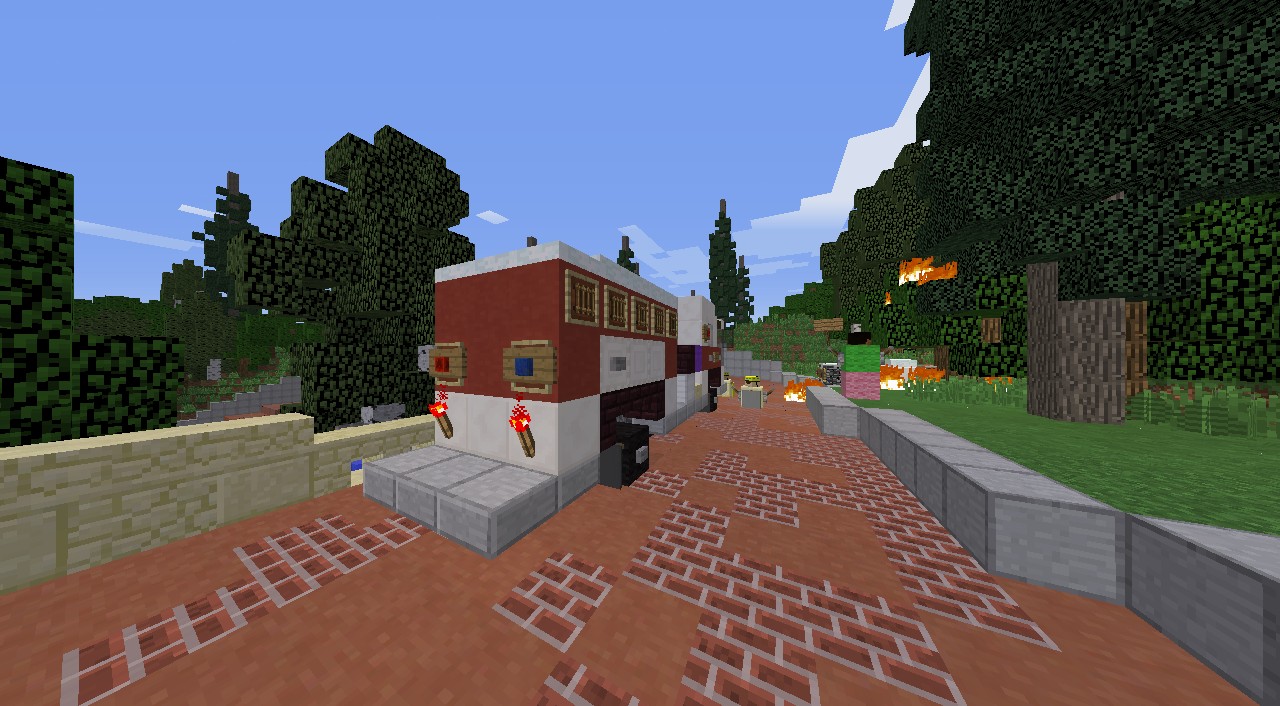 Fire Engine | YoureFlashing Minecraft Map