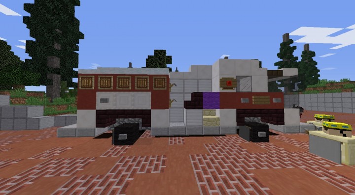 Fire Engine | YoureFlashing Minecraft Map