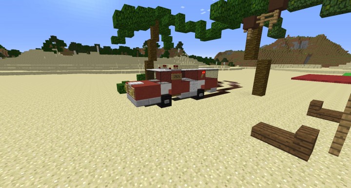 Port Ray Builds | Lifeguard Vehicle [v2] Minecraft Map