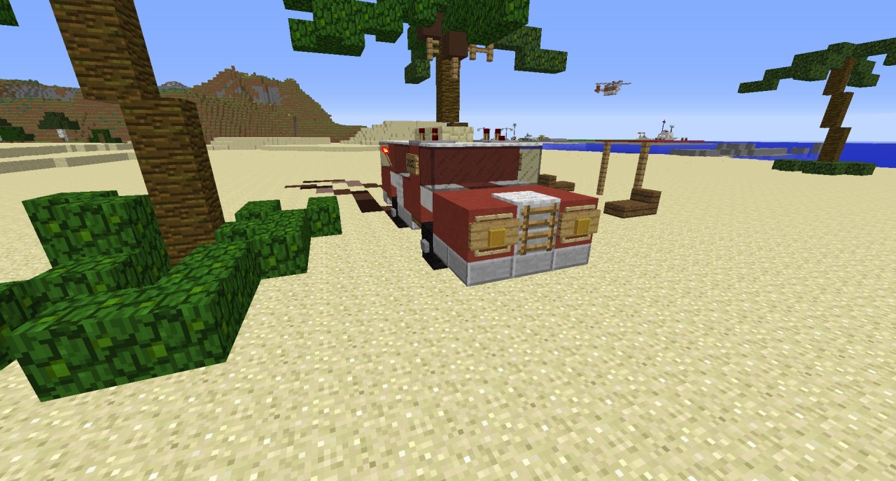 Port Ray Builds | Lifeguard Vehicle [v2] Minecraft Map