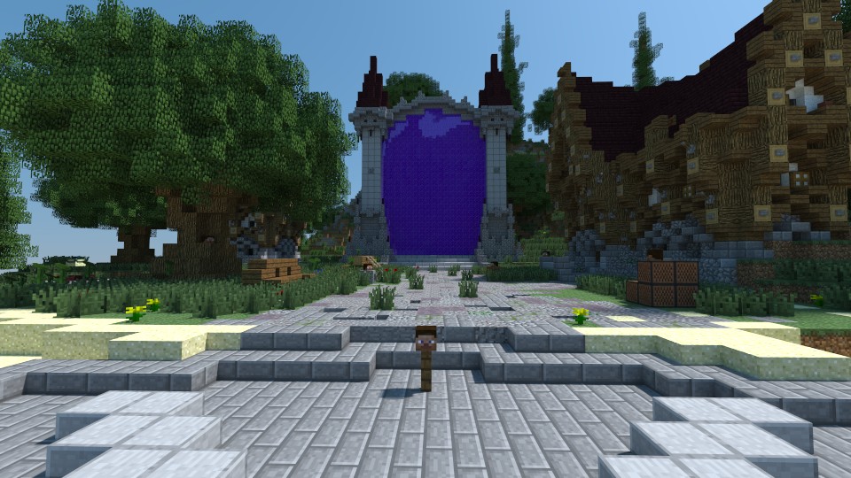 Server hub I Minecraft Map