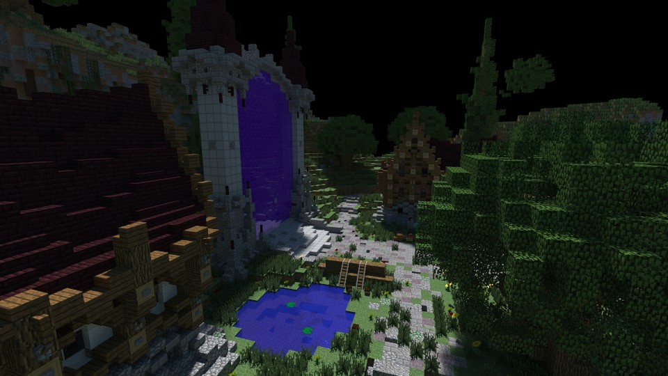 Server hub I Minecraft Map
