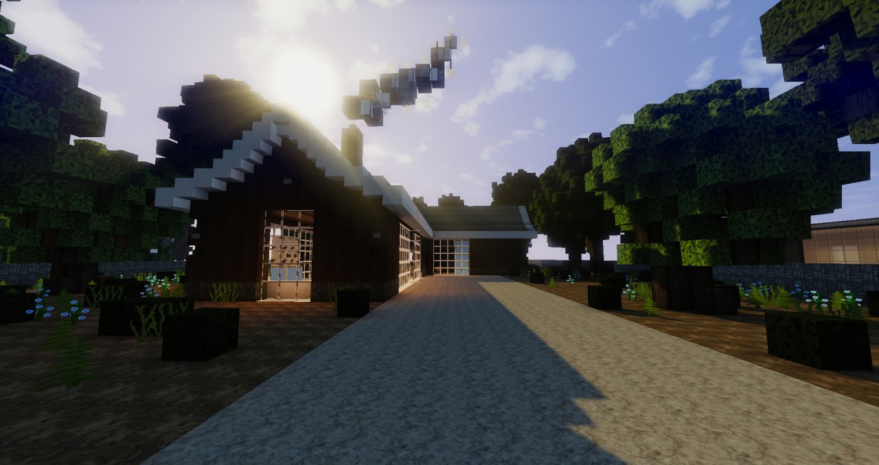 Modern Log Cabin I WoK Minecraft Map