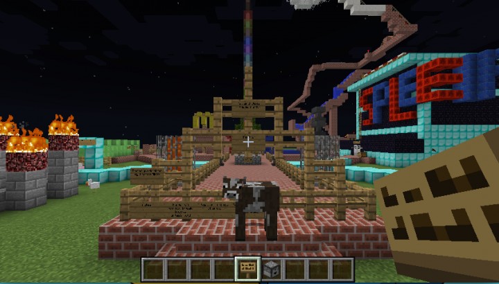 Pat and Jen theme park Minecraft Map