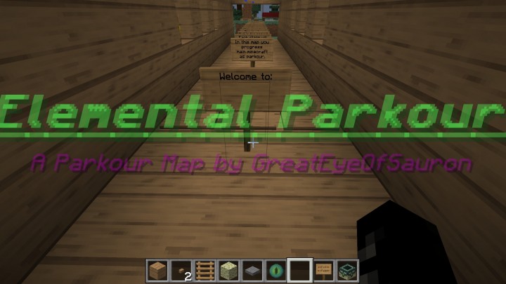 Elemental Parkour Minecraft Map
