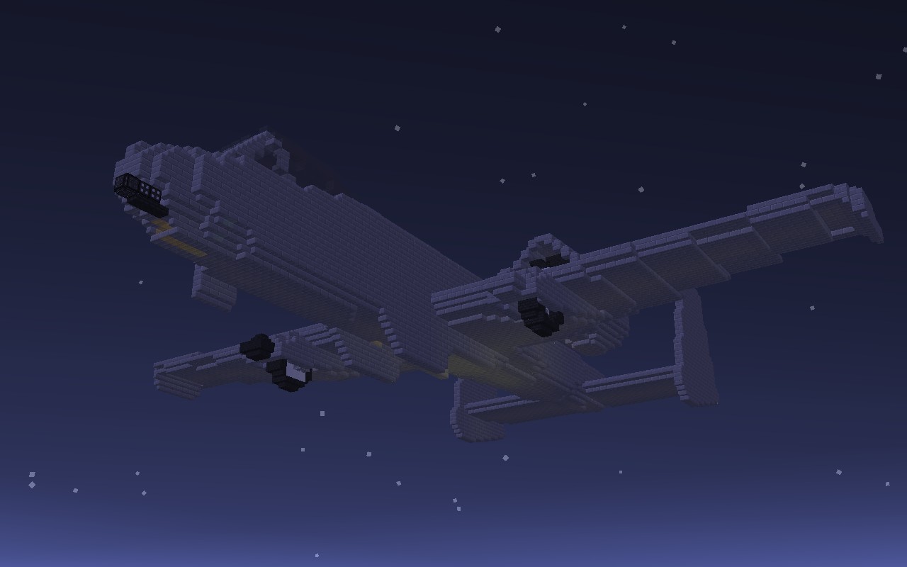 A-10 Thunderbolt II [5:1] Minecraft Map