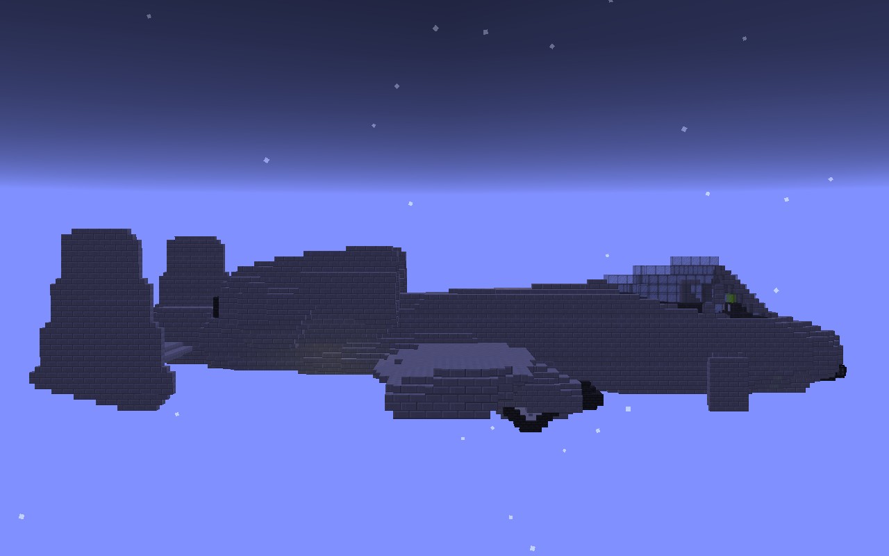 A-10 Thunderbolt II [5:1] Minecraft Map