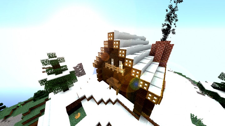 Minecraft WinterHut Minecraft Map