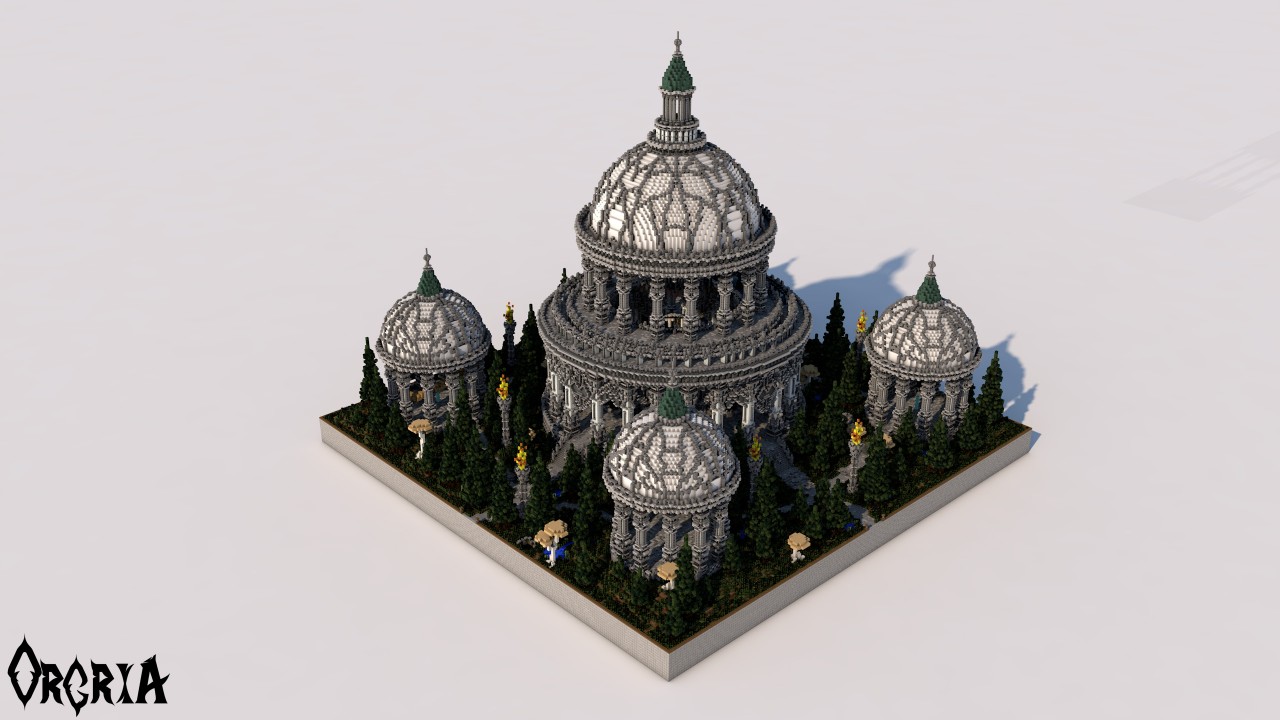 Orgria Network - Creative Spawn Minecraft Map