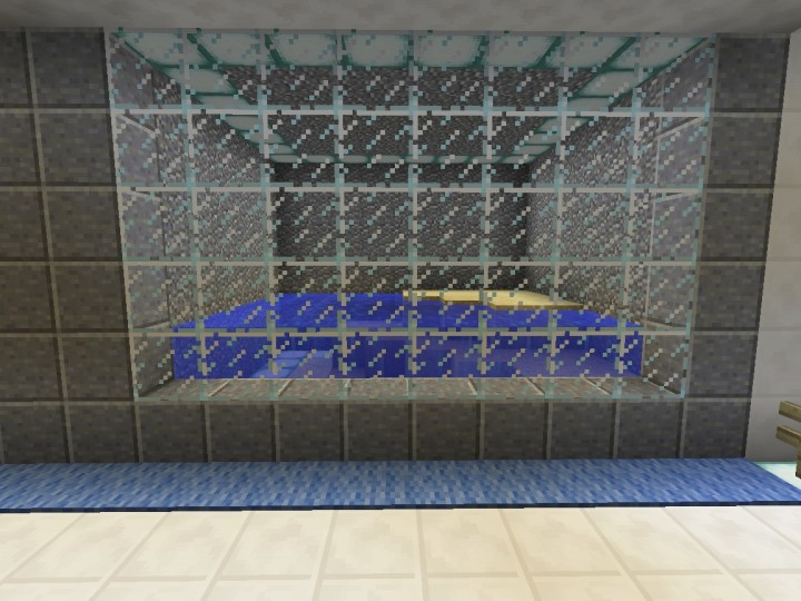 Quartz Aquarium ( Complete Interior ) Minecraft Map
