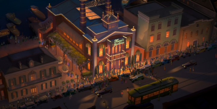 Tiana's Palace-Princess and the Frog Minecraft Map