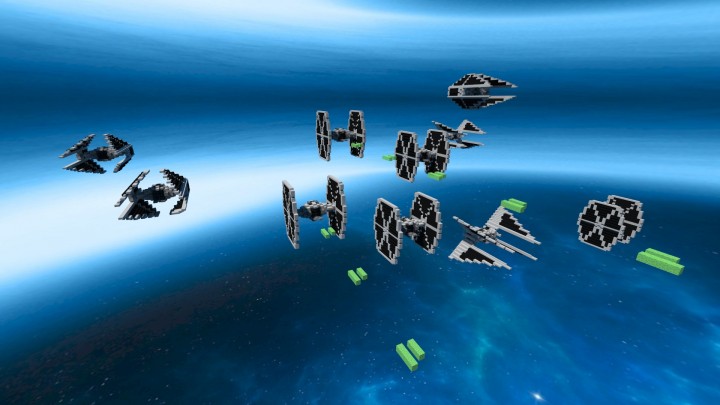 TIE Fighter Pack #1 STAR WARS Minecraft Map