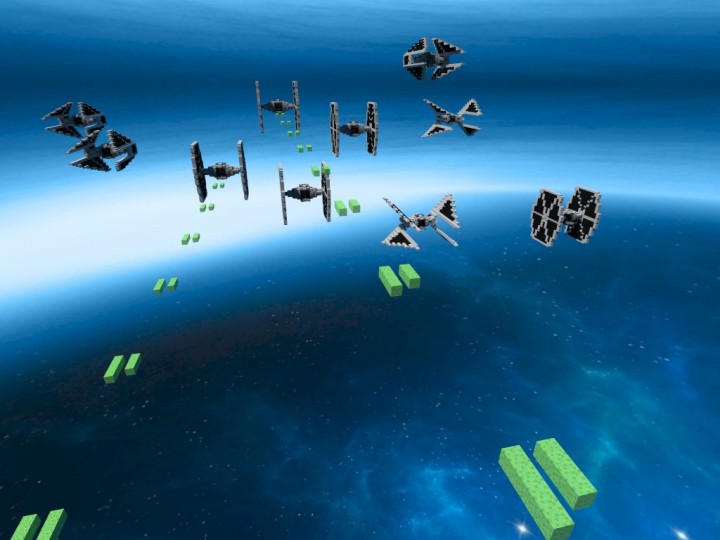 TIE Fighter Pack #1 STAR WARS Minecraft Project