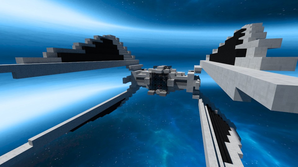 TIE Fighter Pack #1 STAR WARS Minecraft Map