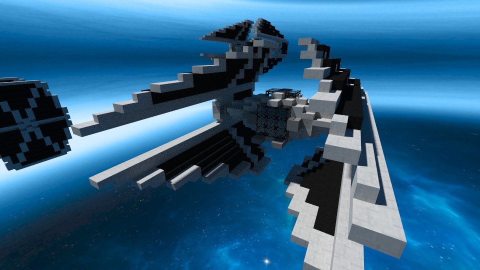TIE Fighter Pack #1 STAR WARS Minecraft Map