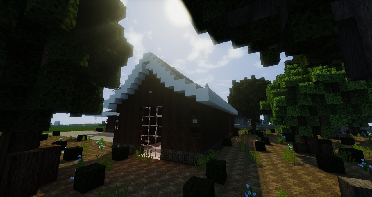 Modern Log Cabin I WoK Minecraft Map