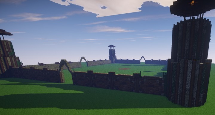 Kingdom Walls, a do it yourself Minecraft Map