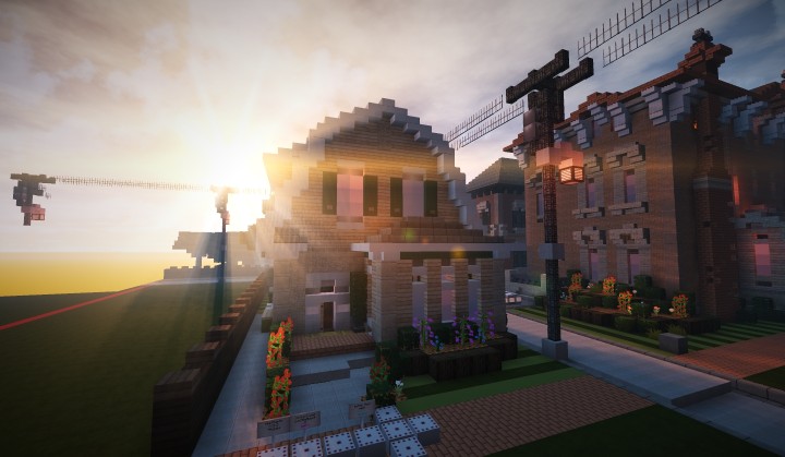 Dutch colonial sears house Minecraft Map