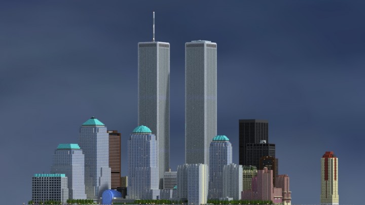 Project - Manhattan in Minecraft (2001) scale 1:2 (Манхэттен в ...