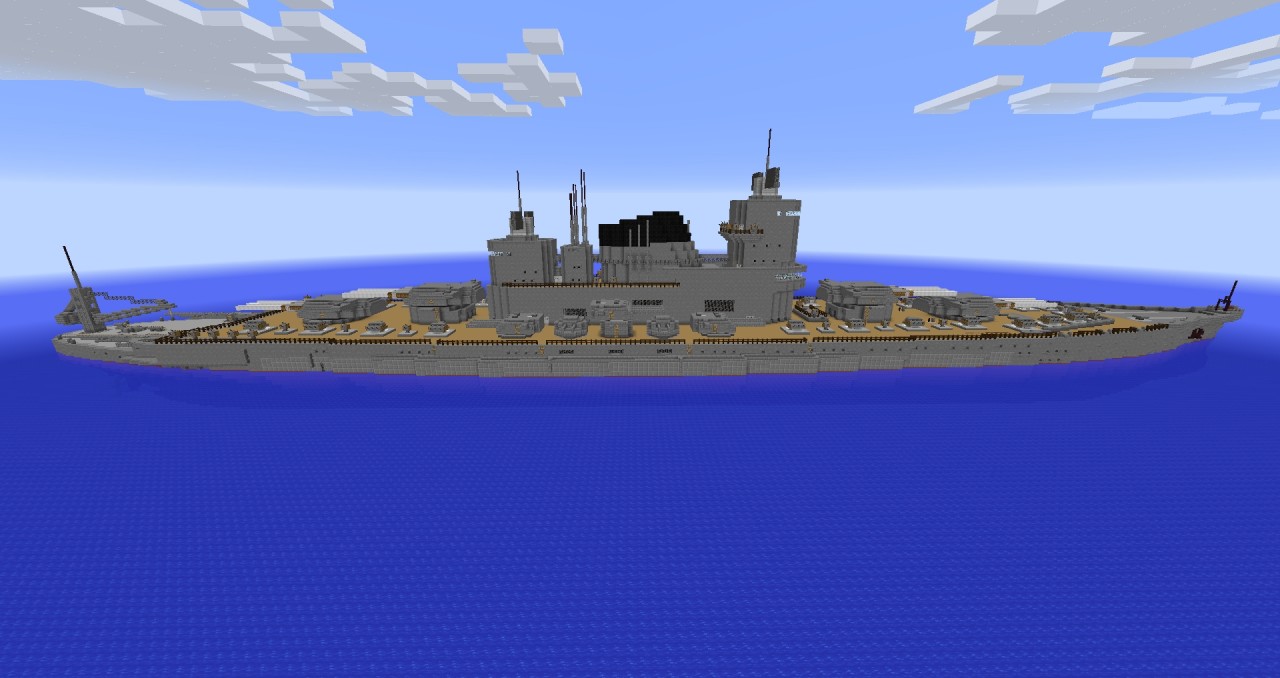 Heavy Battleship Minecraft Map