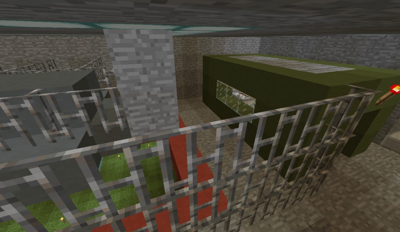 USS Mitchell Combat Airship Minecraft Map