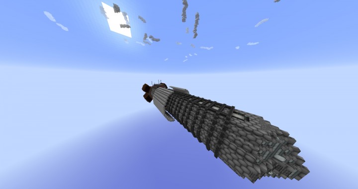 Xaconia-class Missile freighter (Basically a giant flying missile silo ...