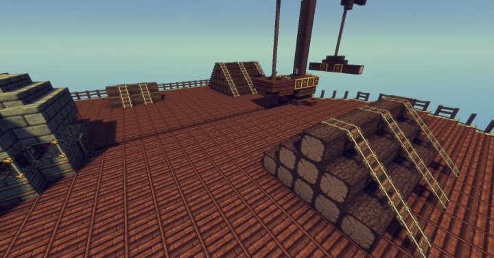 Imperial Fimbulvinter: Krampus-Class Lumber Transport Minecraft Map