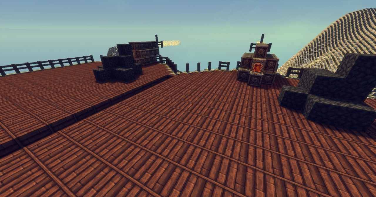 Imperial Fimbulvinter: Krampus-Class Lumber Transport Minecraft Map