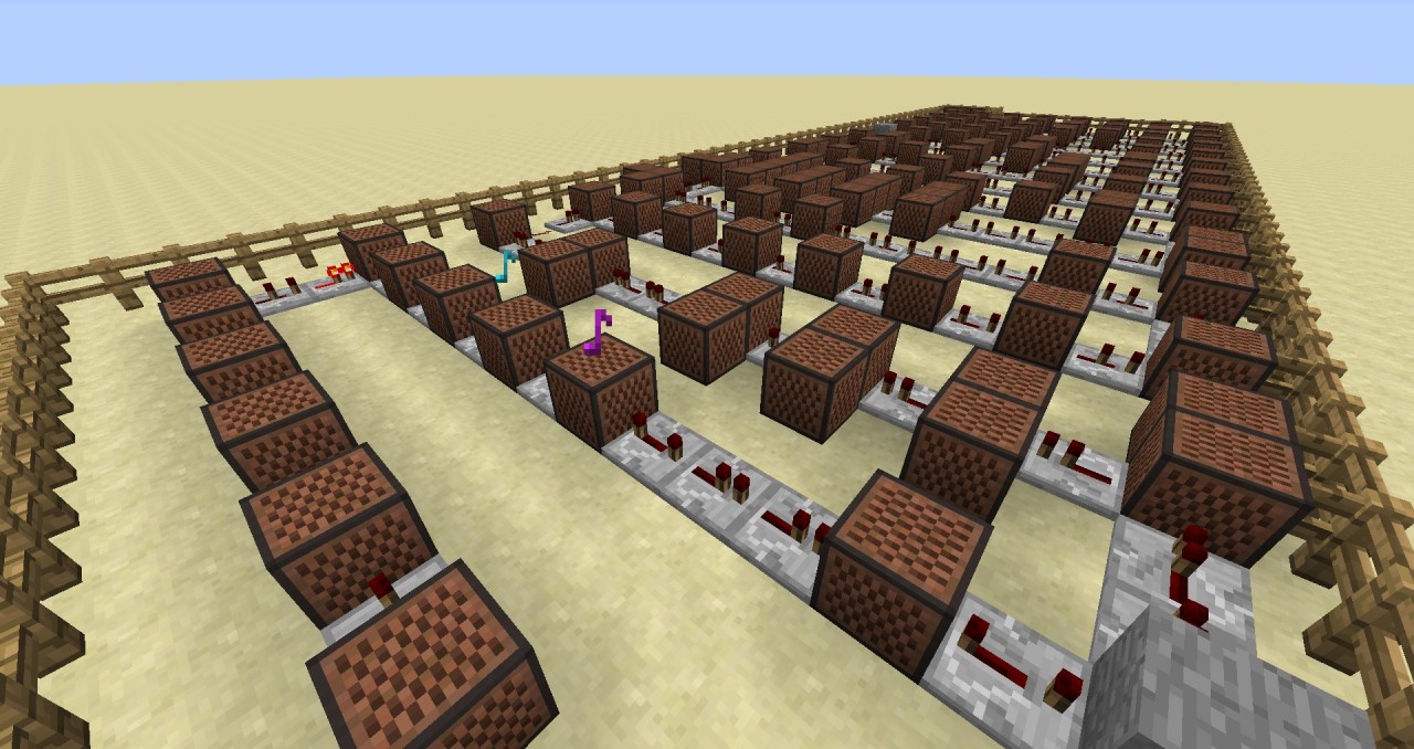 Music Blocks Minecraft Map