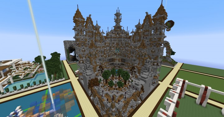 Medieval Fantasy Temple - Minecraft Build Minecraft Map