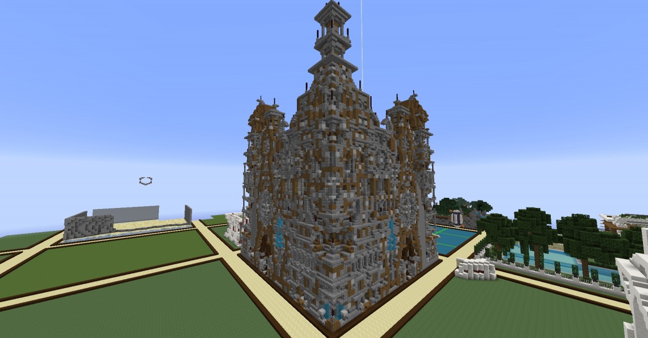 Medieval Fantasy Temple - Minecraft Build Minecraft Map